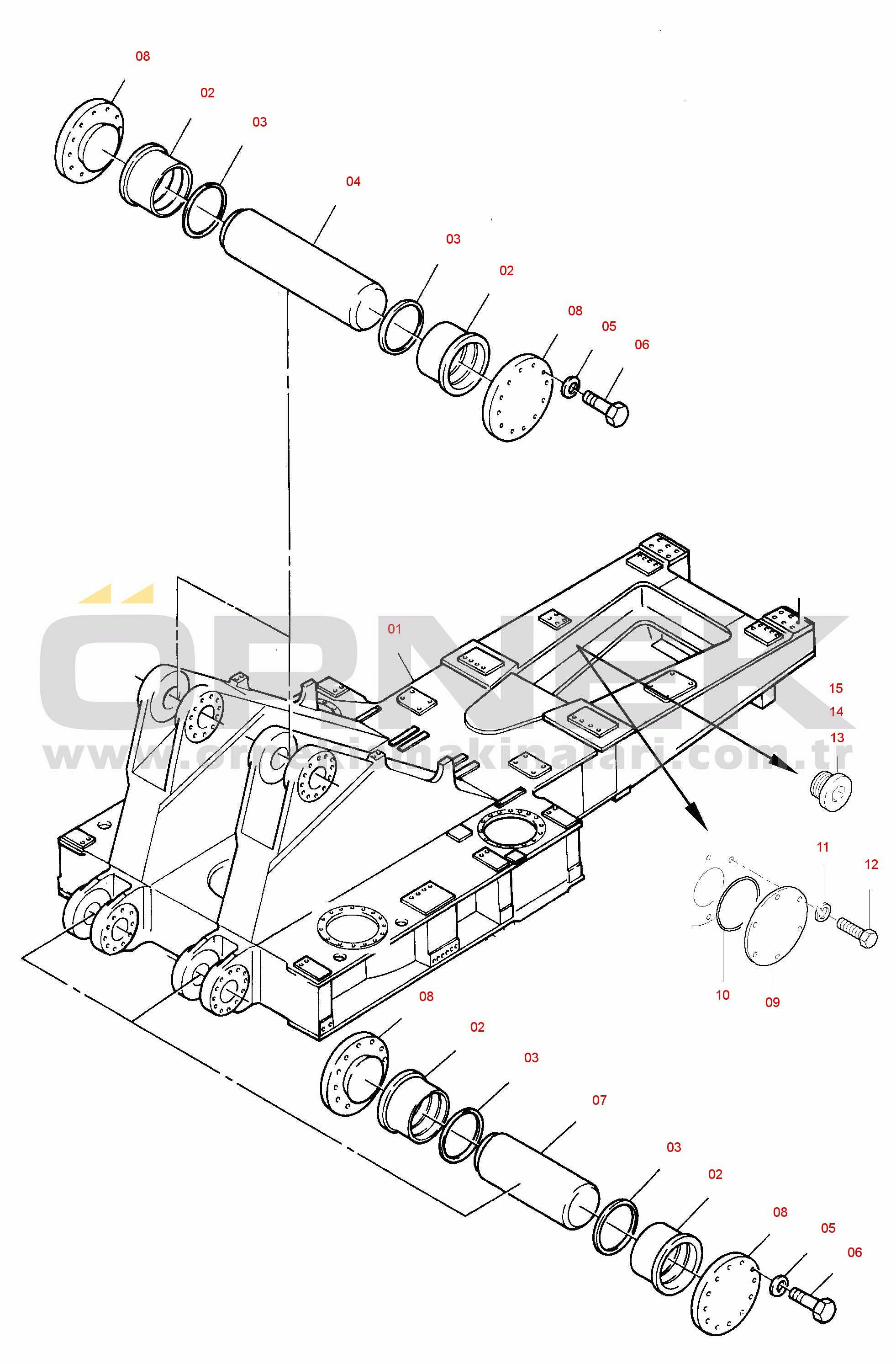 Komatsu PC8000-6E S/N 12074 39022940
